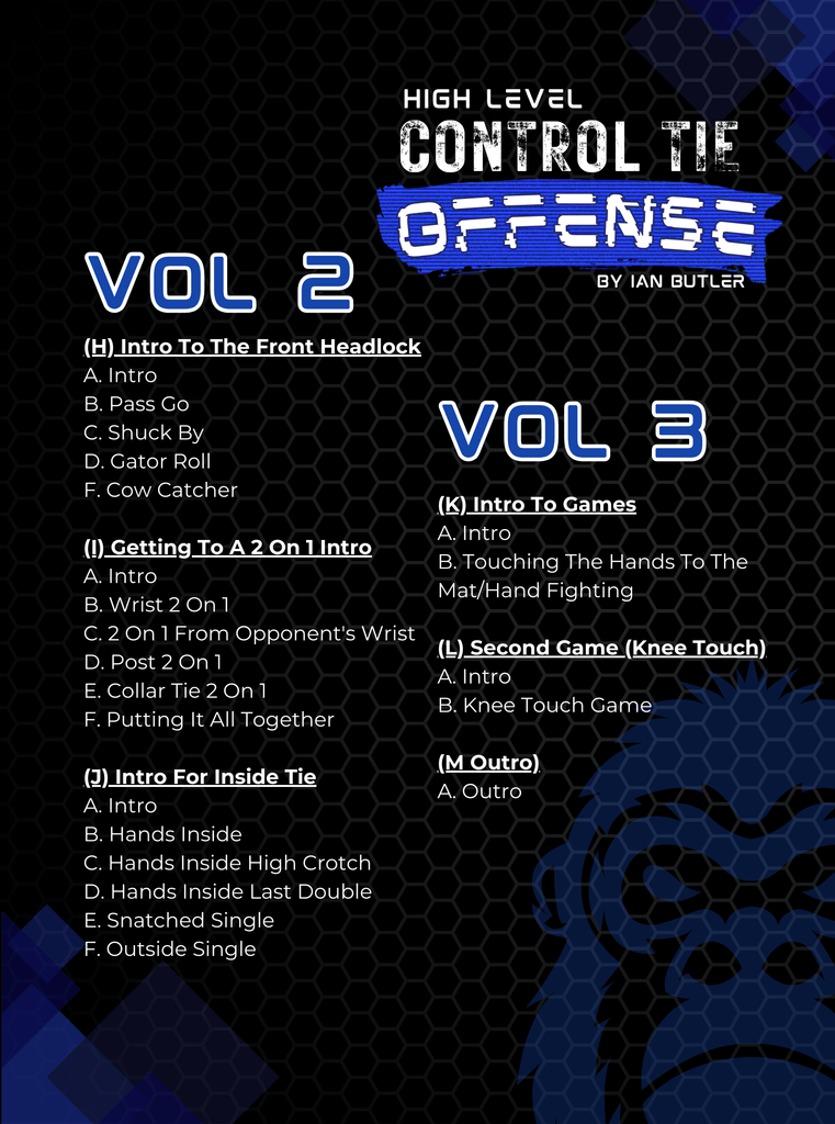 High Level Control Tie Offense by Ian Butler – Fanatic Wrestling