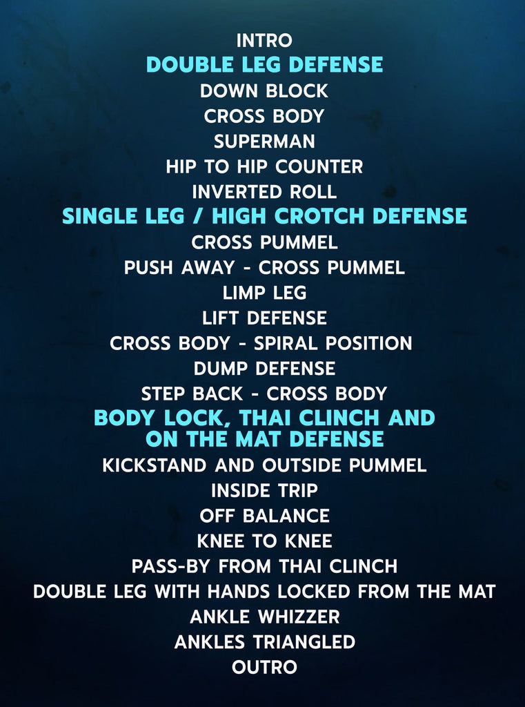 Hybrid Approach to Wrestling Takedown Defense for MMA by Darryl Christ ...