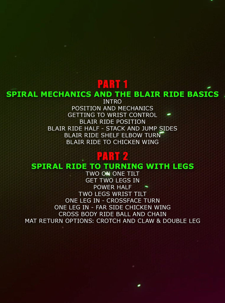 Intro to Youth Wrestling Top Position: Mastering Spiral Ride and Turns ...