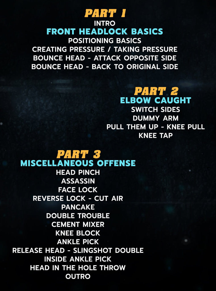 Winning Guide To Front Headlock Offense by Zach Tanelli – Fanatic Wrestling